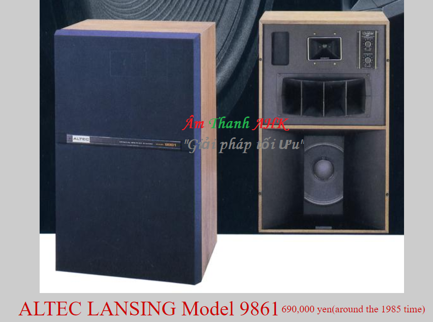 Top 6 loa Altec Lansing cũ nghe nhạc hay - Thế Giới Âm Thanh 24H