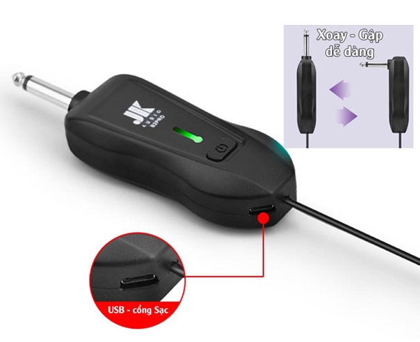 Micro không dây JKaudio B2 Pro - Thế Giới Âm Thanh 24H