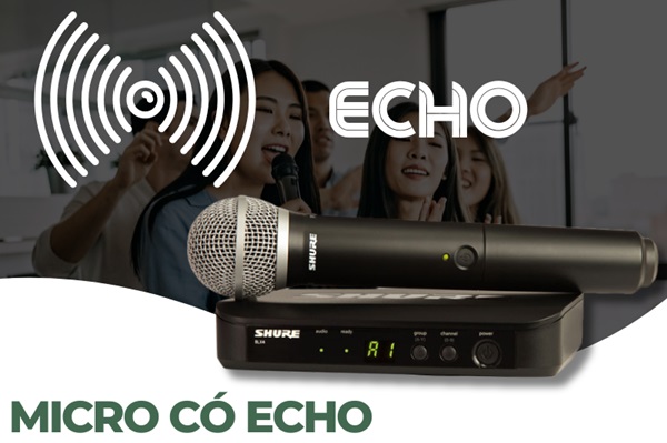 Micro echo là gì? Cách chỉnh micro echo đơn giản nhất - Thế Giới Âm Thanh 24H